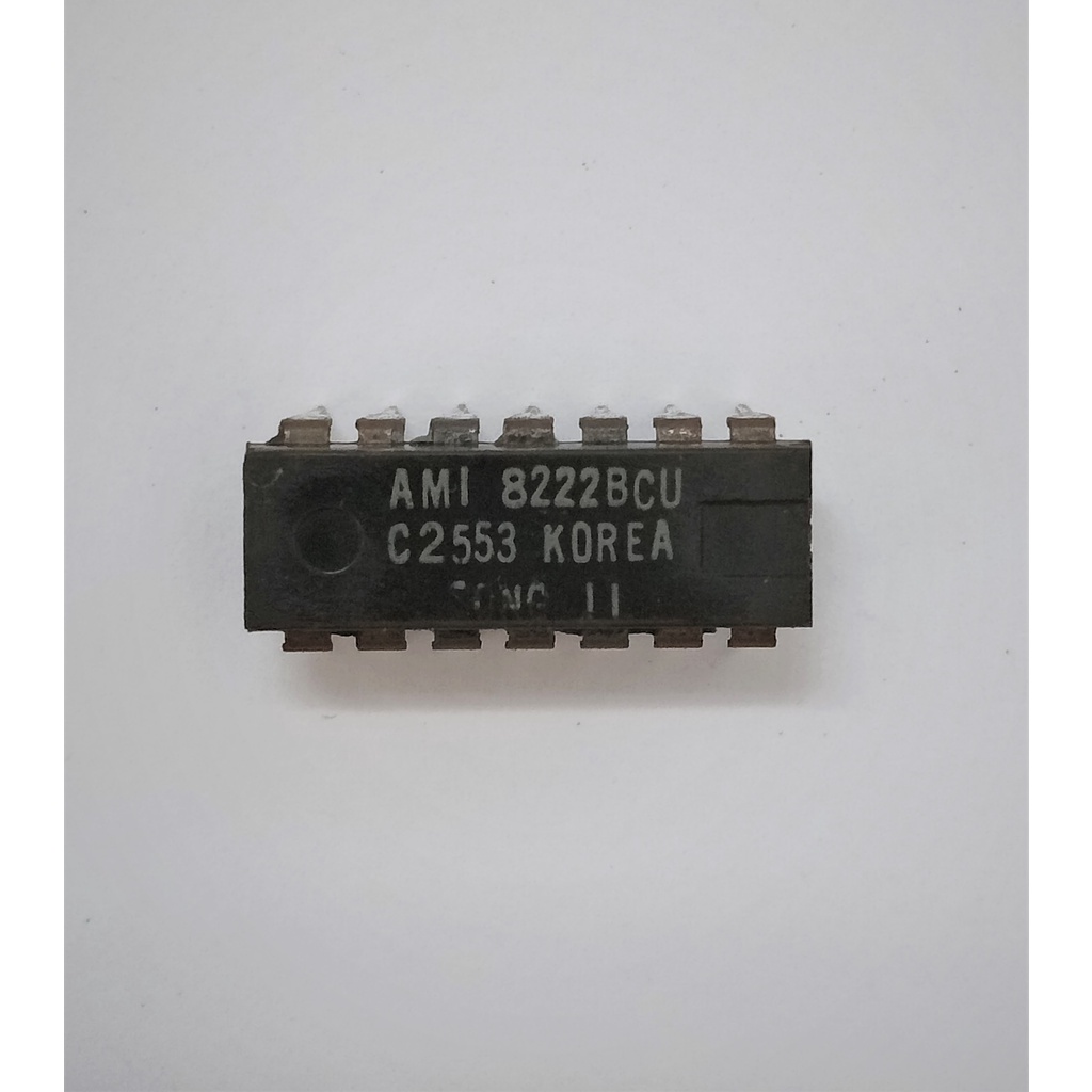 Jual IC AMI8222BCU AMI 8222 BCU Integrated Circuit DIP-14 Korea ...