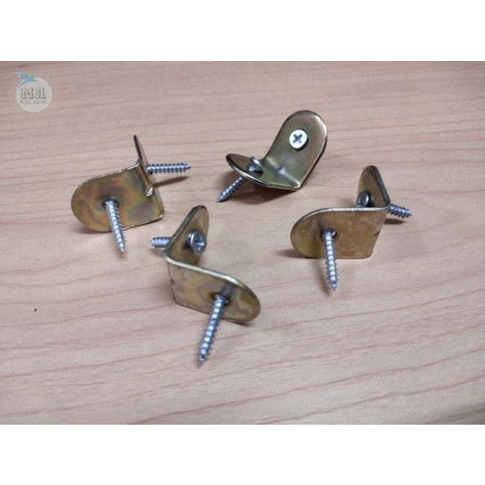 Jual Siku Rak Tebal Siku Ambalan Besi L Bracket Penyangga Sudut Rak ...