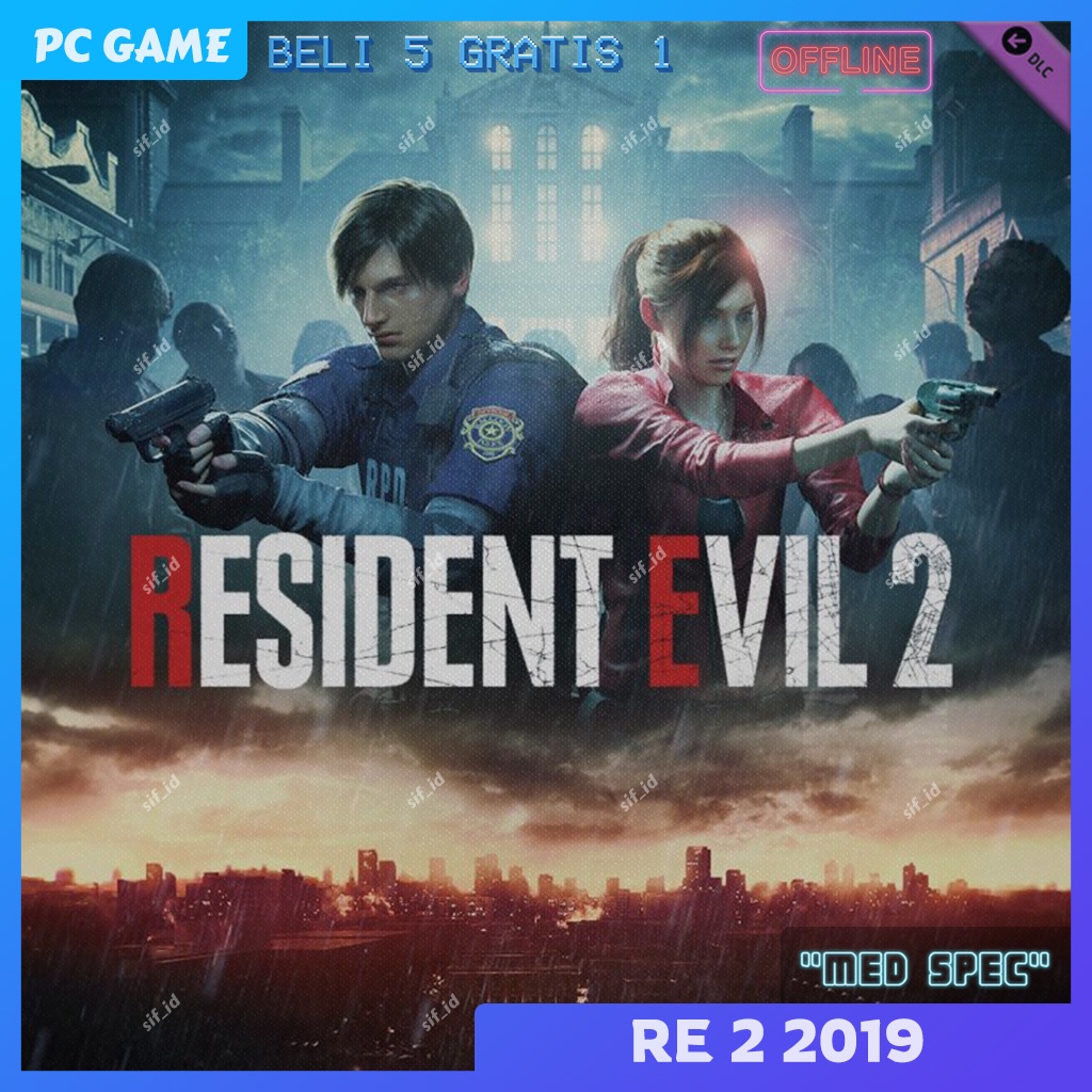Jual RESIDENT EVIL 2 2019 - BIOHAZARD RE 2 Deluxe Edition - PC Game - DVD Game PC | Shopee Indonesia