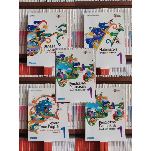 Jual BUKU PAKET KURIKULUM MERDEKA SD/MI KELAS 1 PENERBIT MASMEDIA | Shopee Indonesia
