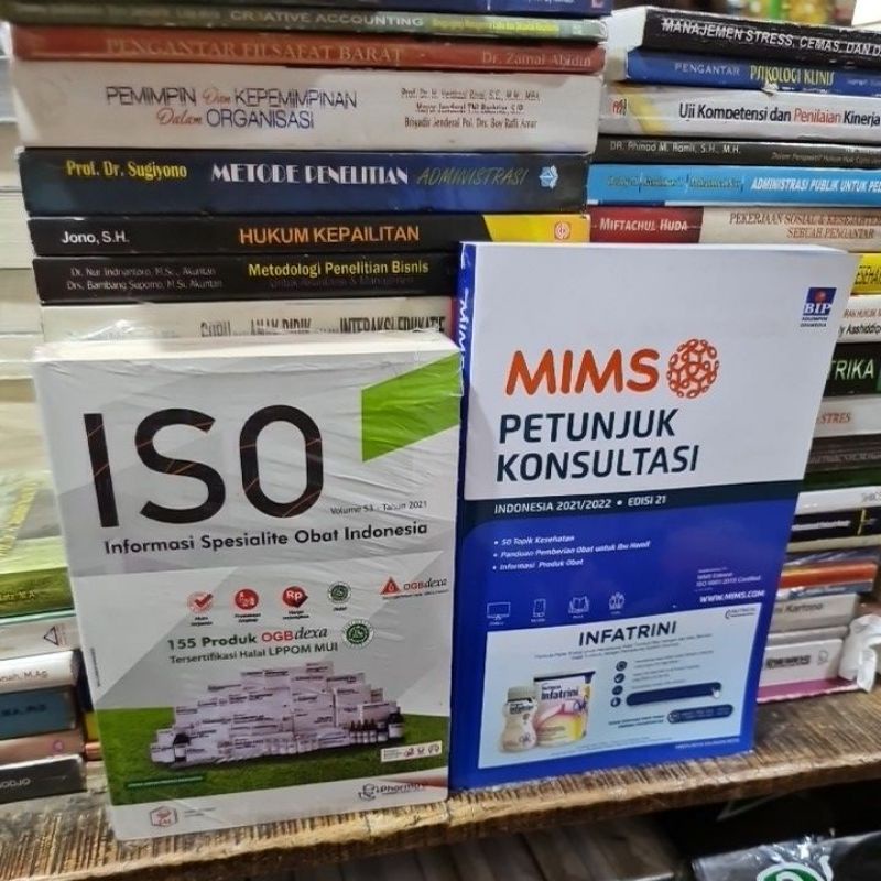 Jual Mims Petunjuk konsultasi Indonesia 2021/2022 edisi 21 dan ISO ...