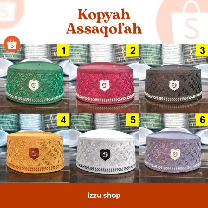 Jual peci kopyah kopiah haji assagofah AL HAMID pria anak dewasa ...