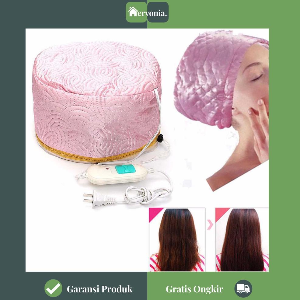 Jual [RSY91] Streamer Rambut Salon Creambath Cap Penutup Kepala Steam ...