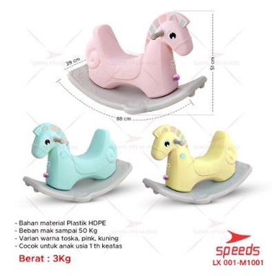 Jual SPEEDS Kuda Kudaan Mainan Anak Rocking Horse Jungkat Jungkit M ...