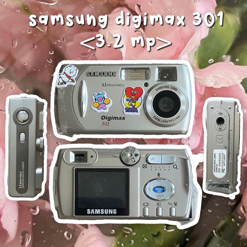 Jual samsung digimax 301 low megapixel camera (450 + admin fee ...