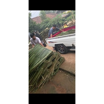 Jual Atap kirai / Atap rumbia / Atap daun nipah (150x80cm) | Shopee ...