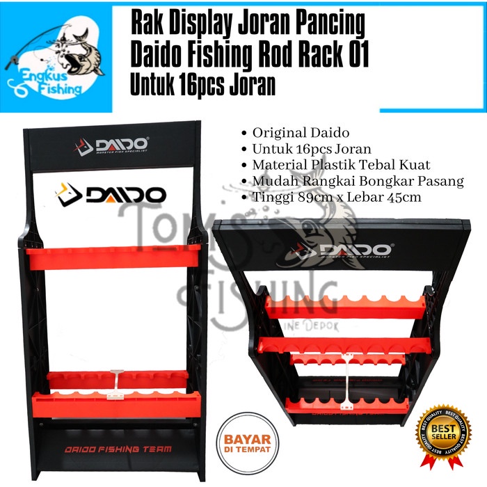 Jual Produk Terbaru Rak Display Joran Pancing Daido Fishing Rod Rack 01 ...