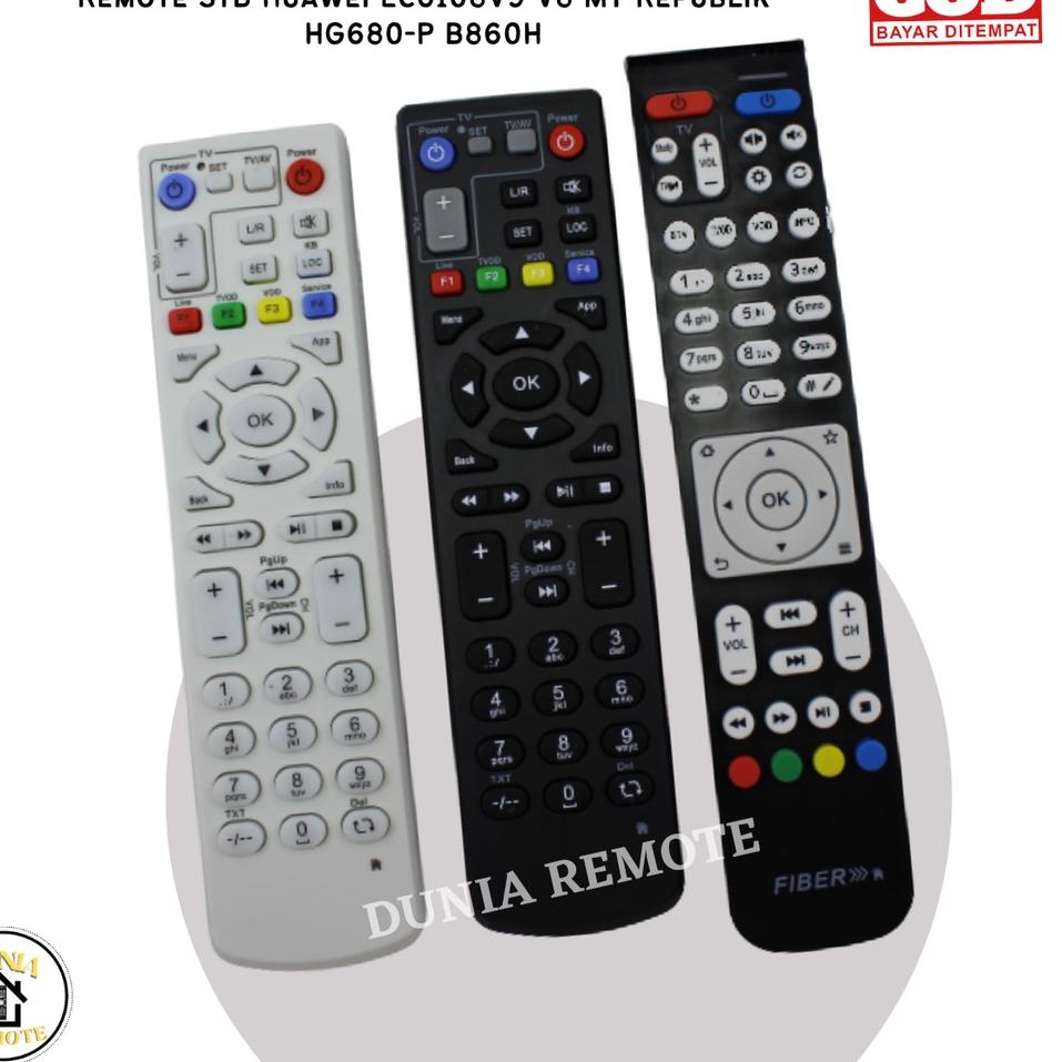 Jual (♥C6369] Remote REMOTE USEE TV Speedy STB MY REPUBLIC ZTE B860 V8 ...