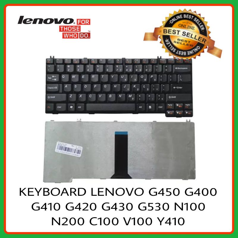 Jual Keyboard Laptop Lenovo G450 G400 G410 G420 G430 G530 N100 N200 ...