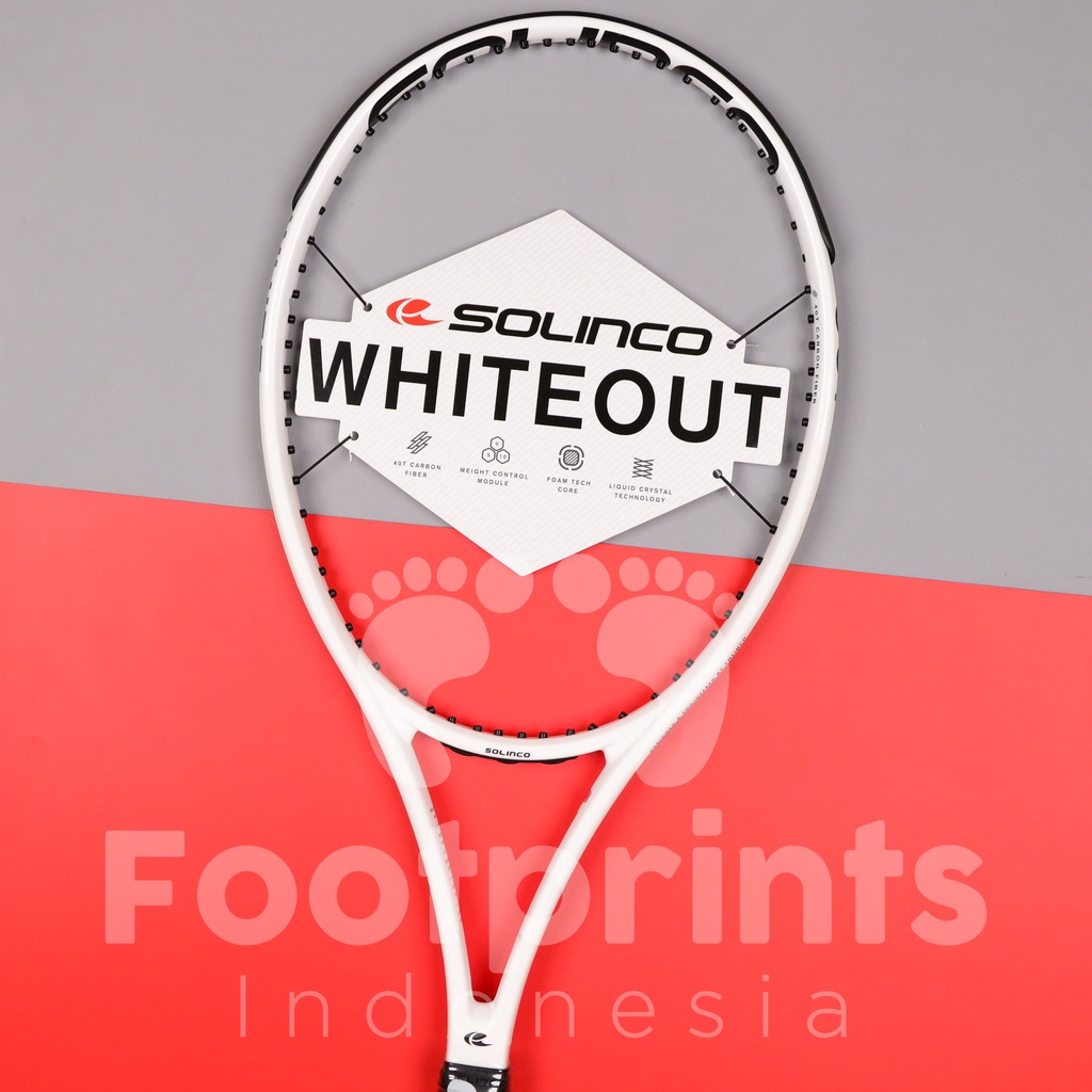 Jual Raket Tenis Solinco Whiteout Series 305 290 Tennis Racket 98 ...