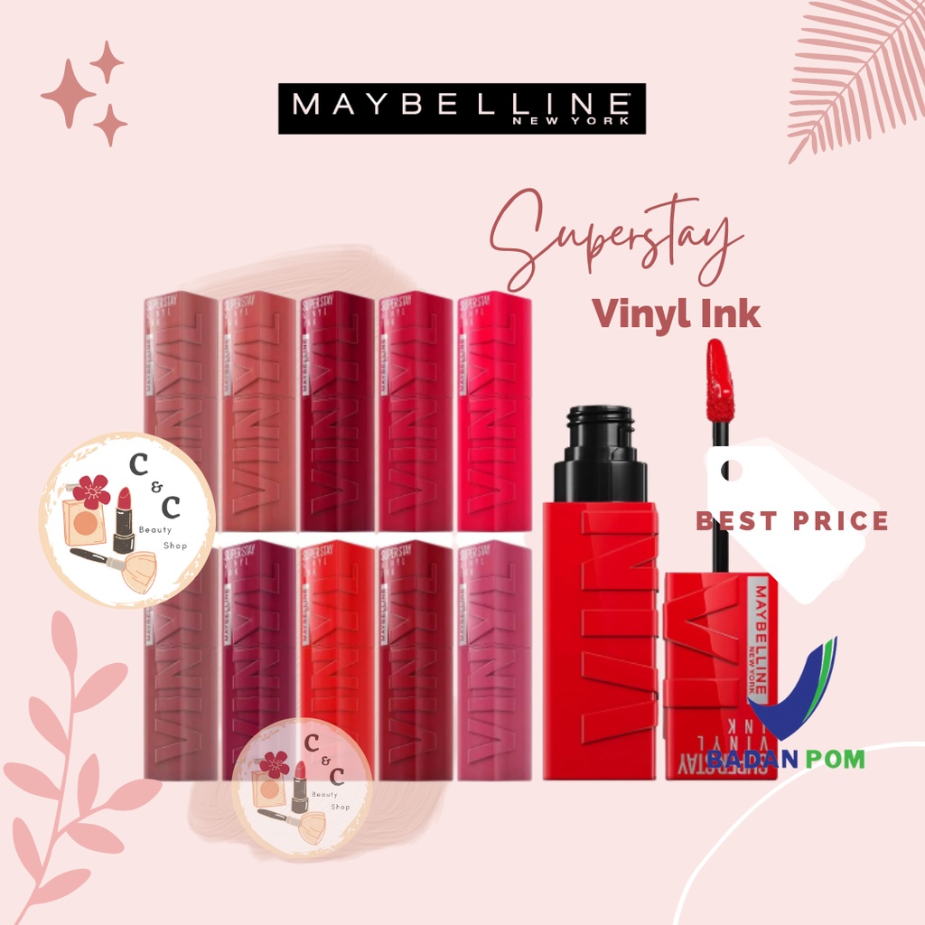 Jual Maybelline Superstay Vinyl Ink | Shopee Indonesia