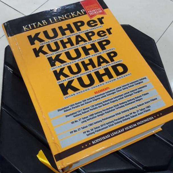 Jual JUAL KITAB LENGKAP KUHPER KUHAPER KUHP KUHAP KUHP KITAB UNDANG ...