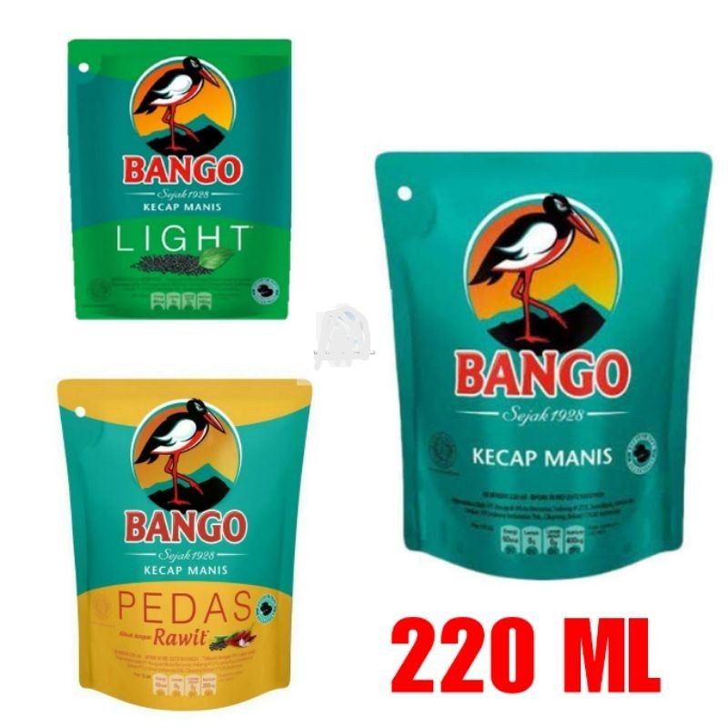 Jual Bango Kecap Manis Biasa / Light / Pedas Rawit Kemasan Refill Pouch ...