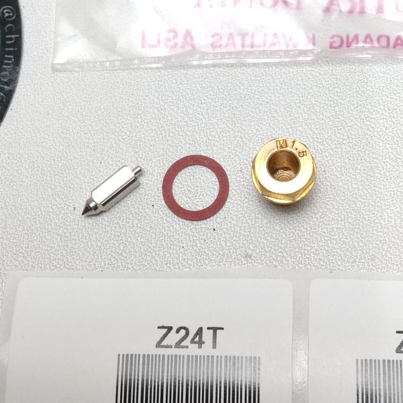 Jual Nendle Needle Valve Jarum Pelampung Karburator Yamaha v75 v80 u50 u7 u5 Nos z 24t | Shopee ...