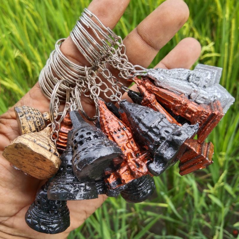 Jual Paket Souvenir isi 20 pcs gantungan kunci candi khas Jogja Souvenir Malioboro oleh oleh ...