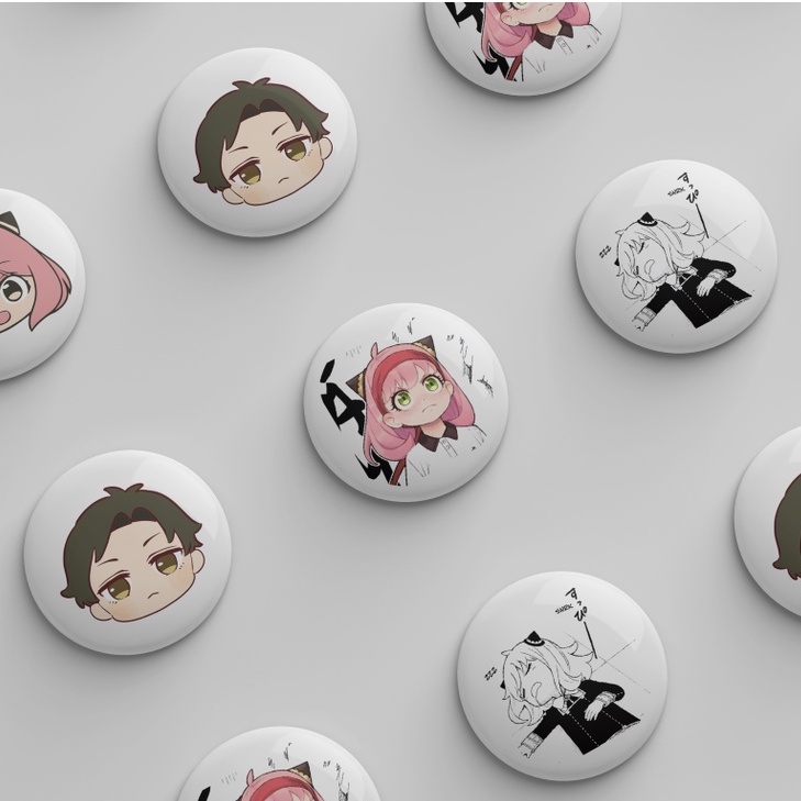 Jual Calories Pin ANIME Spy x Family Anya Forger Loid Forger Yor #pisf ...