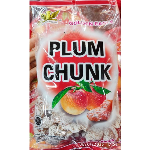 Jual Golden Eagle manisan imlek buah prune kering 500gr plum chunk wang ...