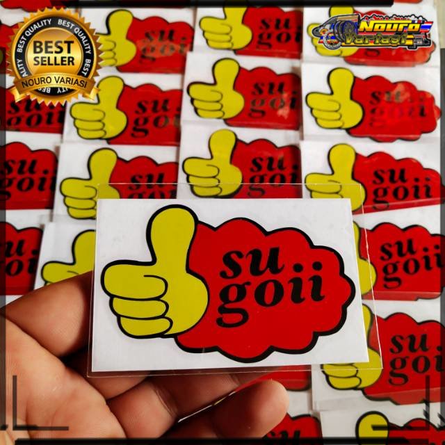 Jual COD stiker cutting SU GOII su goii THAILAND THAILOOK MOTHAI ...