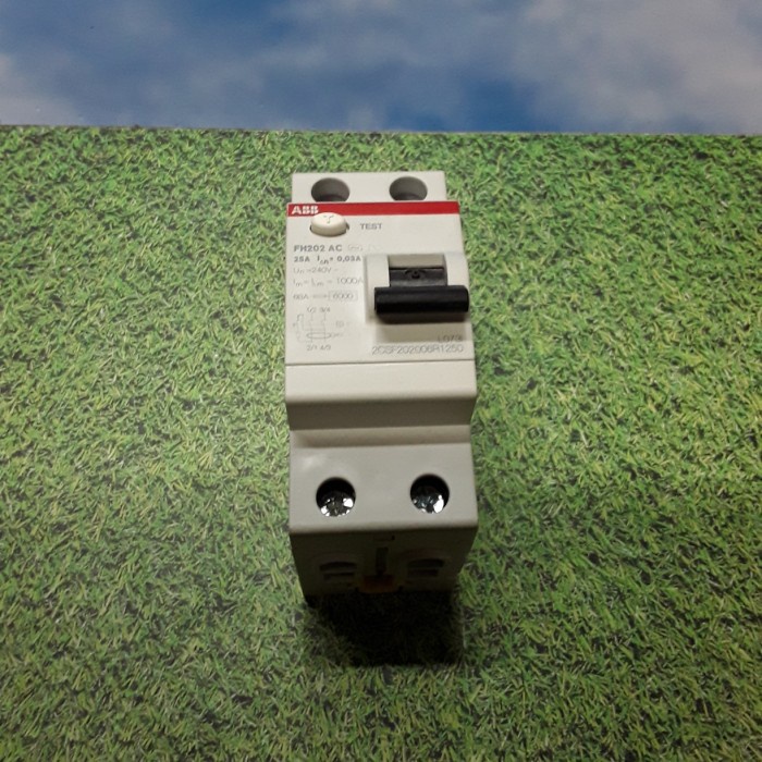 Jual Komponen Listrik Elcb Abb 2P 25A 30Ma | Shopee Indonesia