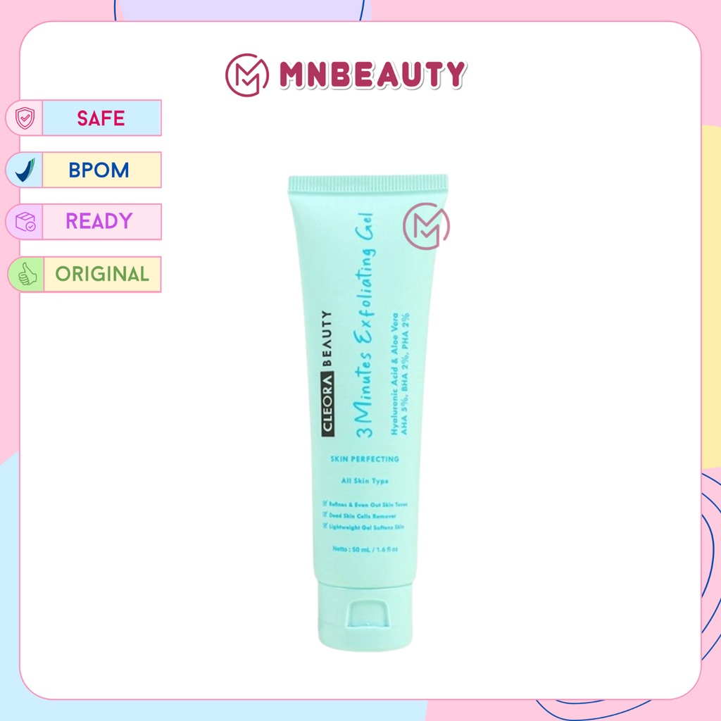Jual [BPOM] Cleora 3 Minutes Exfoliating Gel | Shopee Indonesia