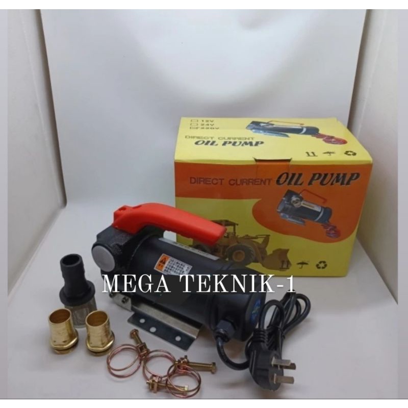 Jual Pompa Minyak AC Elektrik OIL PUMP AC 220V pompa transfer bbm ...