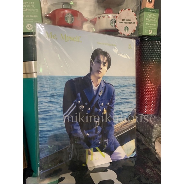 Jual BTS JIN SPECIAL 8 PHOTO FOLIO ME MYSELF AND JIN SEA OF JIN ISLAND ...