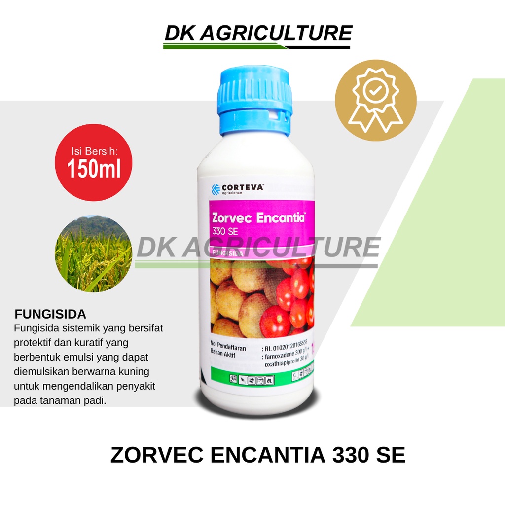 Jual Zorvec Encantia 330 SE 150 ML, fungisida sistemik, fungisida zorvec encantia | Shopee Indonesia