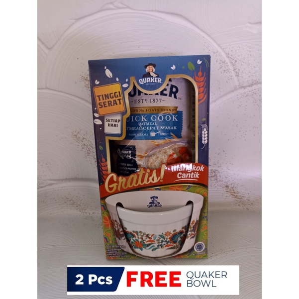 Jual Quaker Oat Quick Cook 800gr Koleksi Cantik Sarapan Sehat (Edisi ...