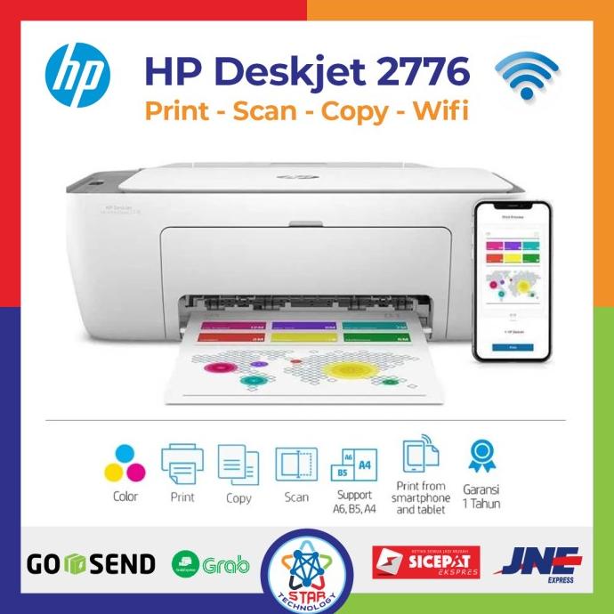Jual HP Deskjet Ink Advantage 2776 All In One Printer (Print, Scan ...