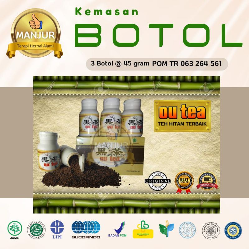 Jual Ou Tea - Teh Hitam - Teh Kesehatan - Kemasan Botol - PAKET ...