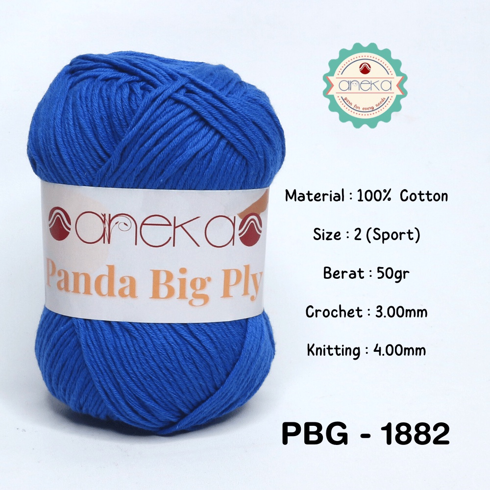 Jual KATALOG - Benang Rajut Katun Panda Big Ply | Shopee Indonesia