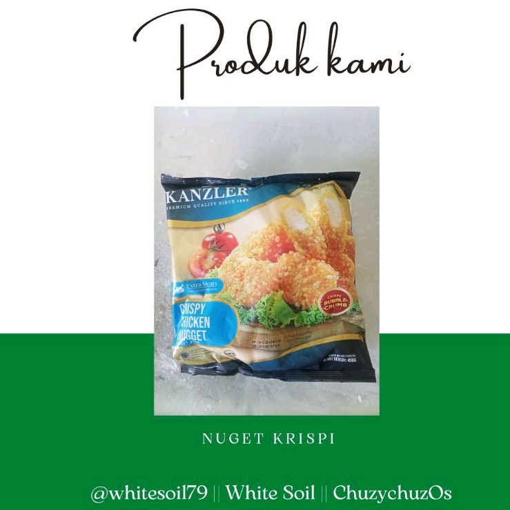 Jual Kanzler Nuget crispy - original - stik 450gr | Shopee Indonesia