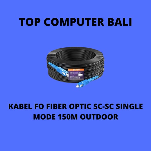Jual Kabel FO Fiber Optic SC-SC Single Mode 150m outdoor | Shopee Indonesia