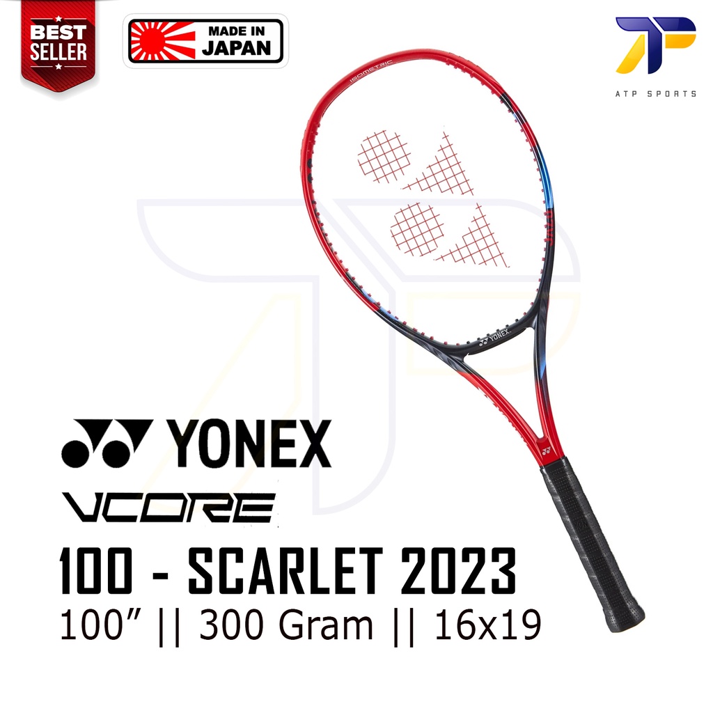 Jual Raket Tenis Tennis Racket Yonex Vcore 100 Scarlet 2023 300 Gram Gr ...