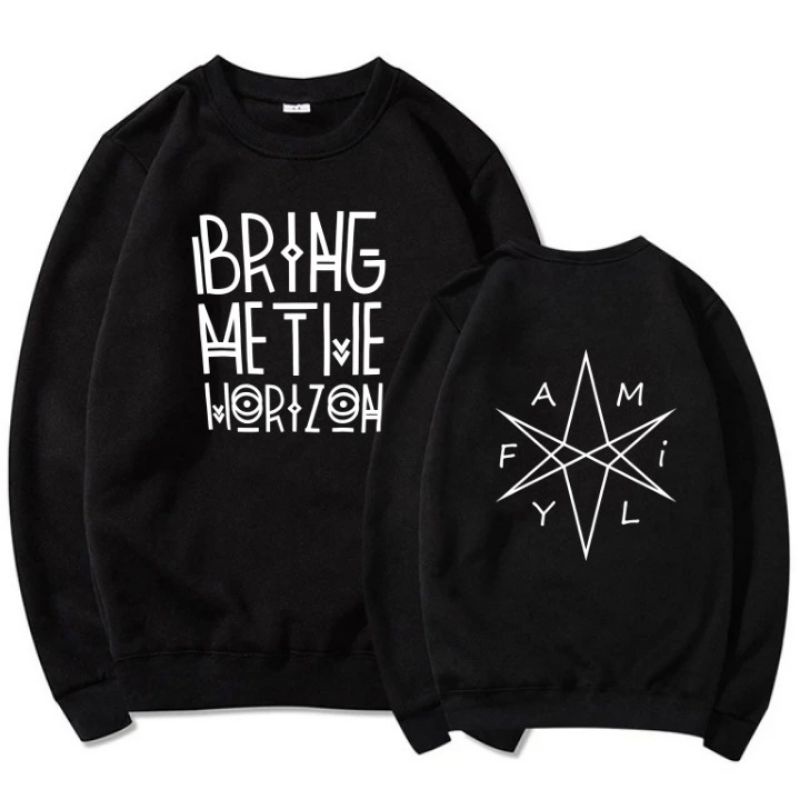 Jual Sweater Crewneck Band BMTH Bring Me The Horizon Family - Pria ...