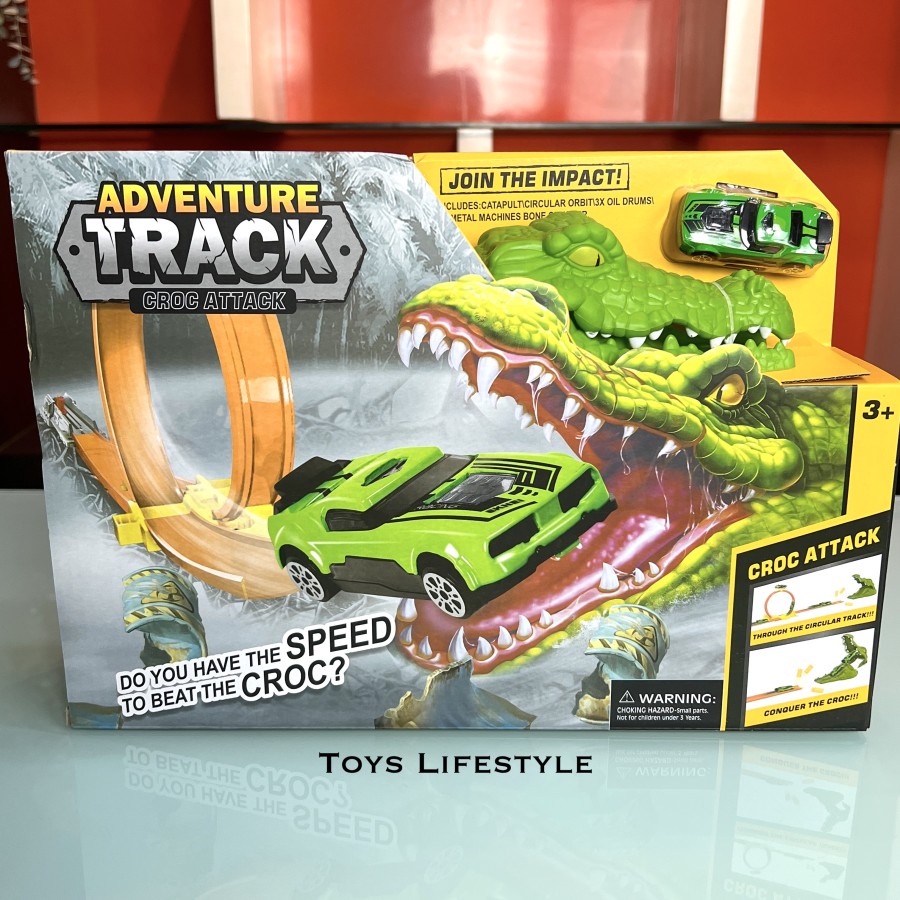 Jual CLEARANCE SALE!! Mainan Anak Paket Trek Track Mobil Racing 360 ...