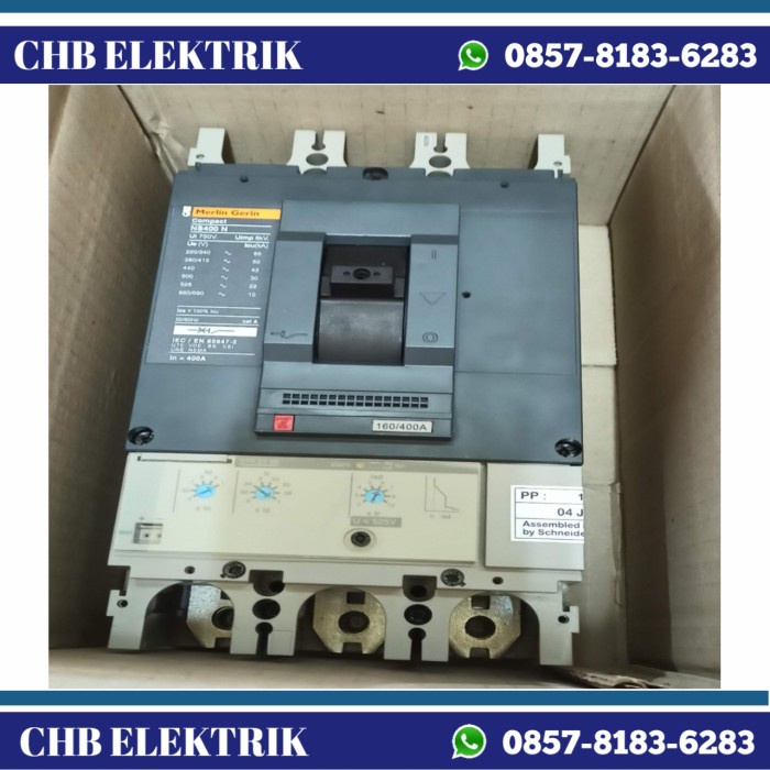 Jual MCCB MERLIN GERIN NS400N 400A 3P ORIGINAL MURAH | Shopee Indonesia