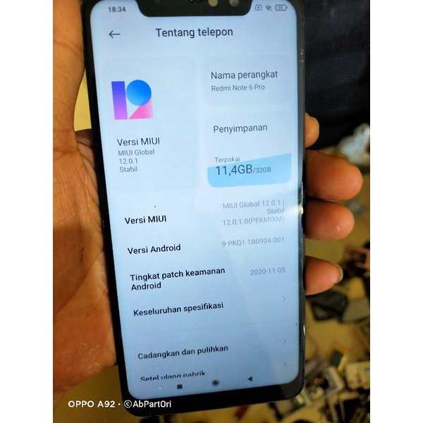 Jual mesin xiaomi redmi note 6pro | Shopee Indonesia