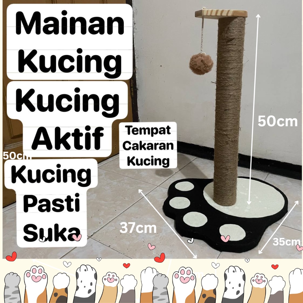 Jual Garukan Kucing - Cakaran Kucing - Cat Scratcher - Mainan Kitten ...