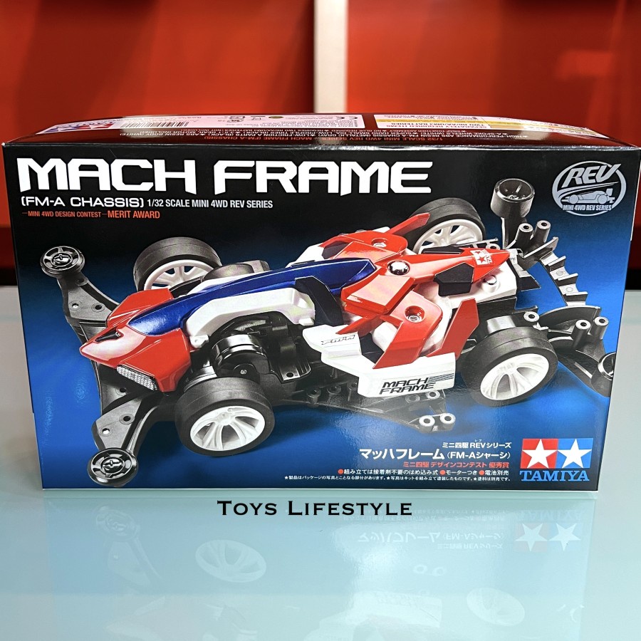 Jual Mainan Rakit Mobil Tamiya Mini 4WD - Mach Frame (ORIGINAL ...
