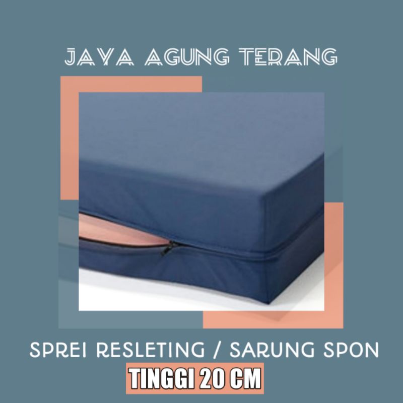 Jual SPREI RESLETING/SARUNG KASUR BUSA/SPON TINGGI 20 CM | Shopee Indonesia