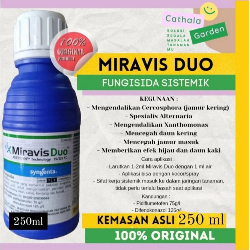Jual MIRAVIS DUO 250 ml syngenta fungisida sistemik | Shopee Indonesia