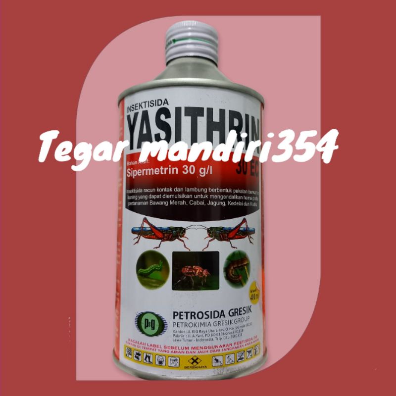 Jual insektisida yasitrin 400ml racun ulat dan serangga yasithrin 400ml ...