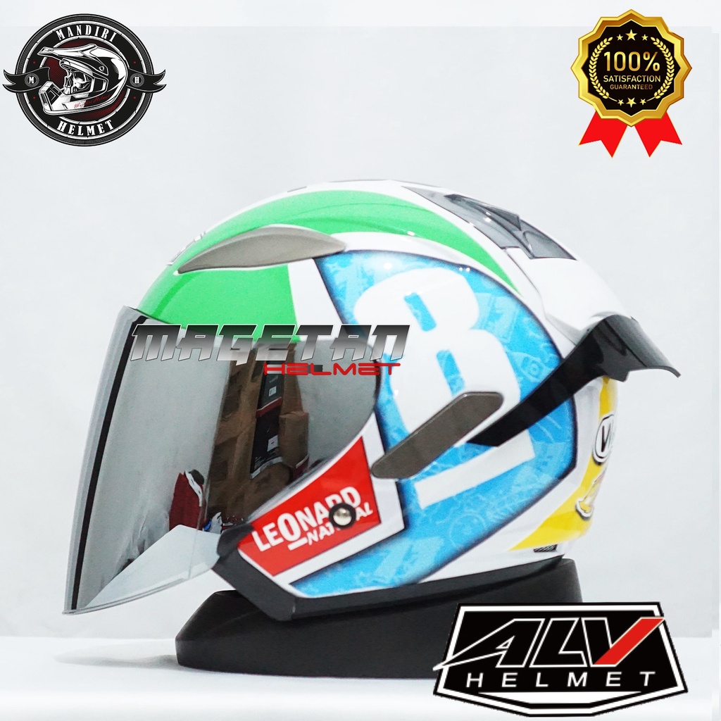 Jual HELM RR15 ZEON HALF FACE DEWASA MOTIF PAKET GANTENG SPOILER ...