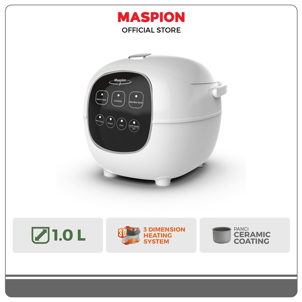 Jual Maspion Rice Cooker Magic Com 1 Liter MRJ-1059 C | Shopee Indonesia
