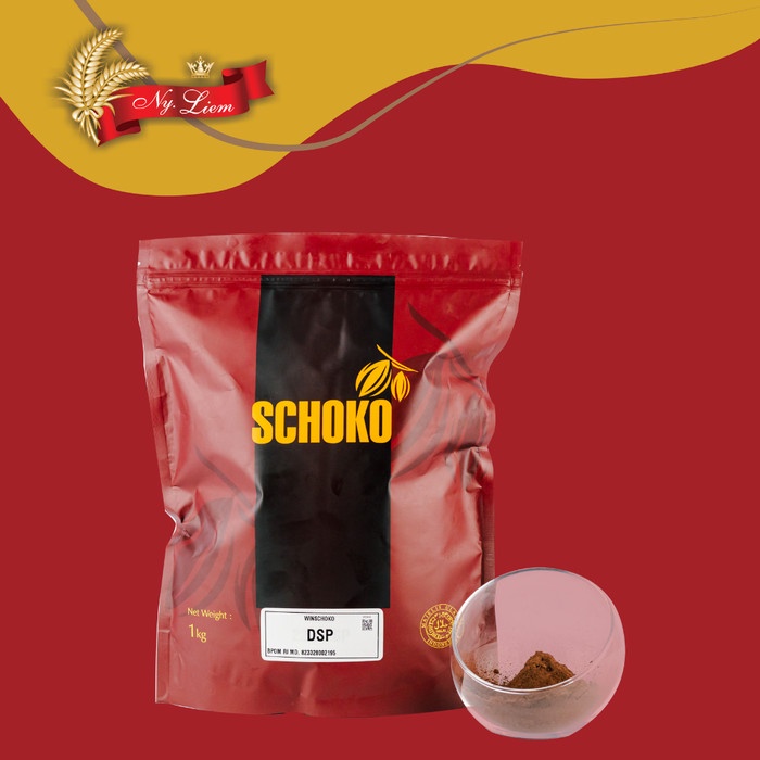 Jual SCHOKO Cocoa Powder / Bubuk Cokelat DSP 1 kg | Shopee Indonesia