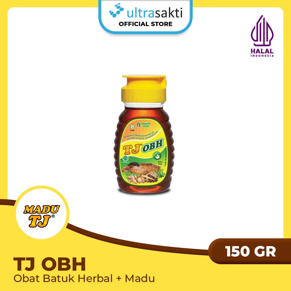 Jual TJ OBH 150gr - Obat Batuk Herbal Plus Madu | Shopee Indonesia