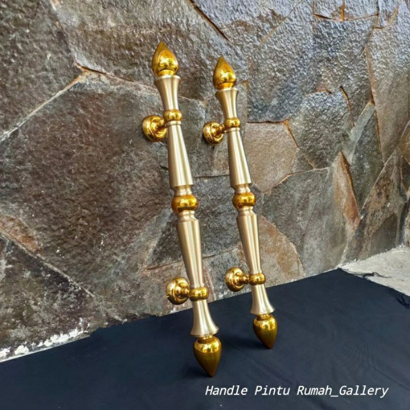 Jual Door Pull / Handle Pintu Tarikan Pintu Rumah Kuningan Motif Nanas ...