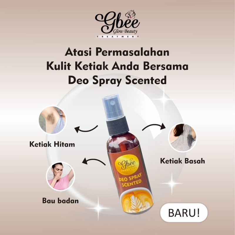 Jual GBEE GLOW BEAUTY DEO SPRAY COFFE | Shopee Indonesia
