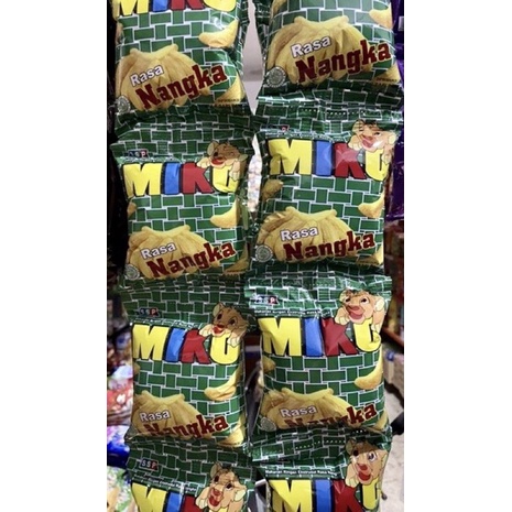 Jual Miko Snack Nangka Jadul 1 Renteng isi 10 Bungkus | Shopee Indonesia